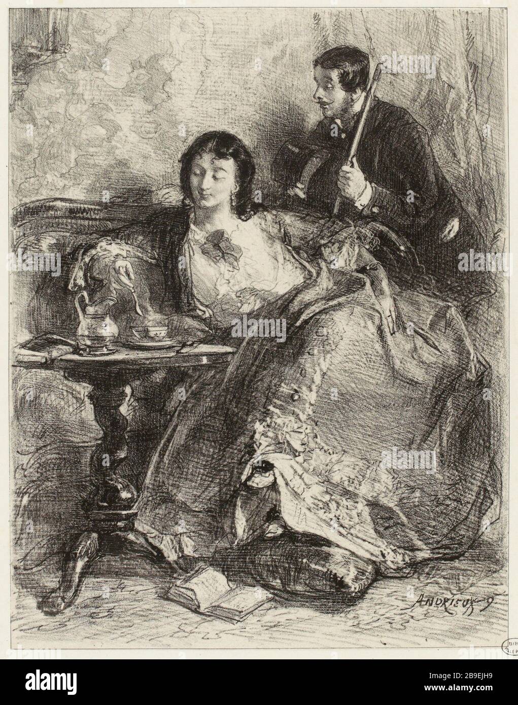 (These Parisians drawing or Small Ladies) (as registered (letter Stock ...