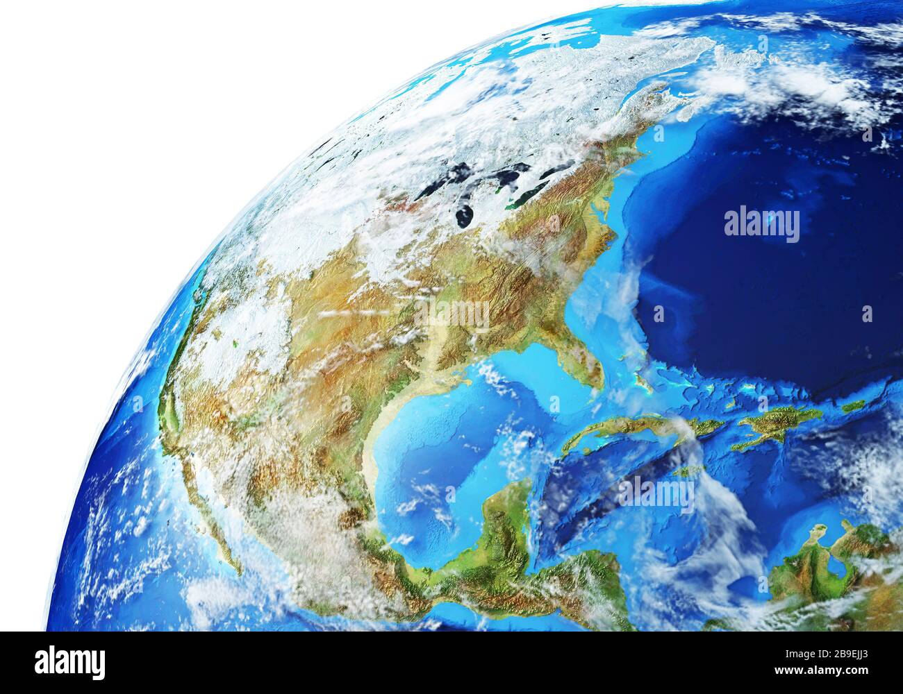 3d relief map united states hi-res stock photography and images - Alamy