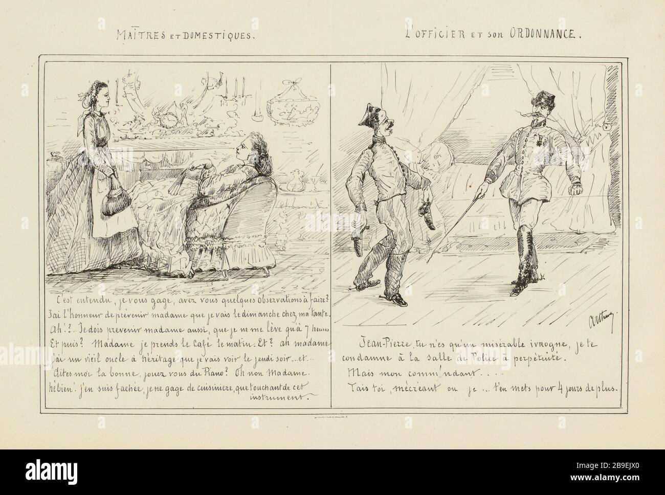 Masters and servants. . / The officer and his order (as listed ...