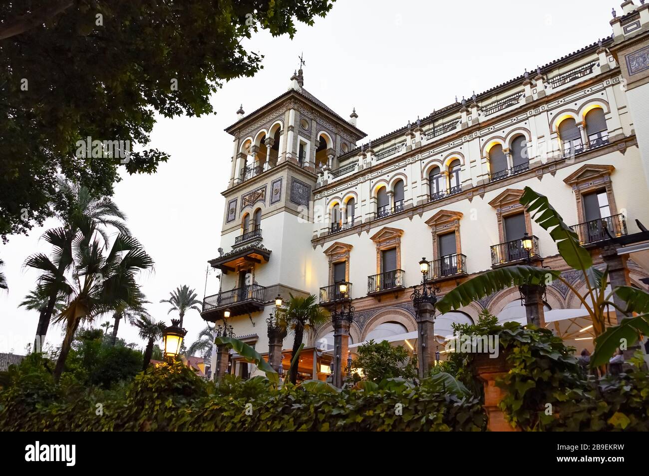 Historic buildings and monuments of Seville, Spain. Architectural ...
