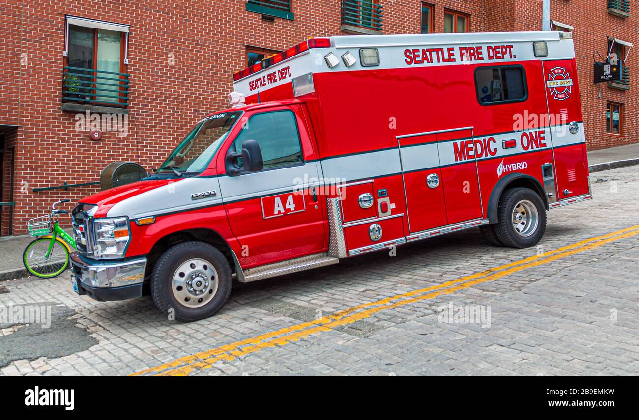 Seattle Medic One Stock Photo - Alamy
