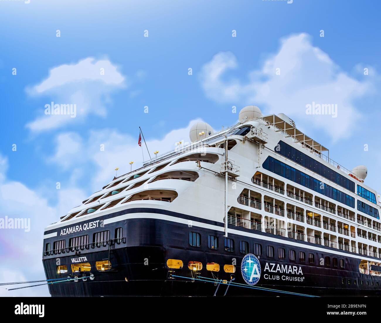 Azamara quest cruise ship hi-res stock photography and images - Alamy