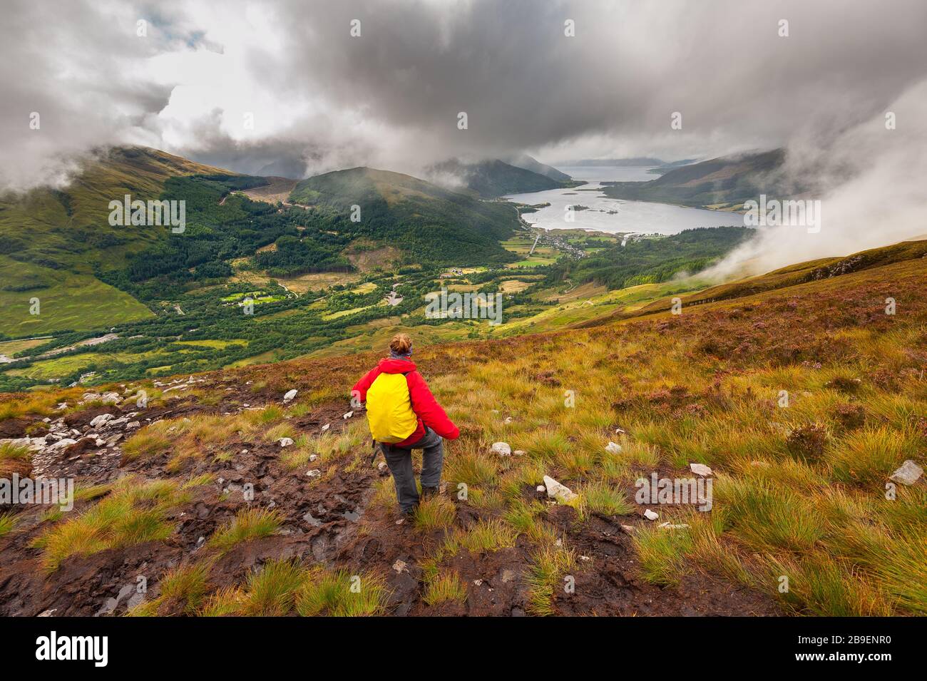 The valley and mountains of Glencoe, Scotland Stock Photo - Alamy