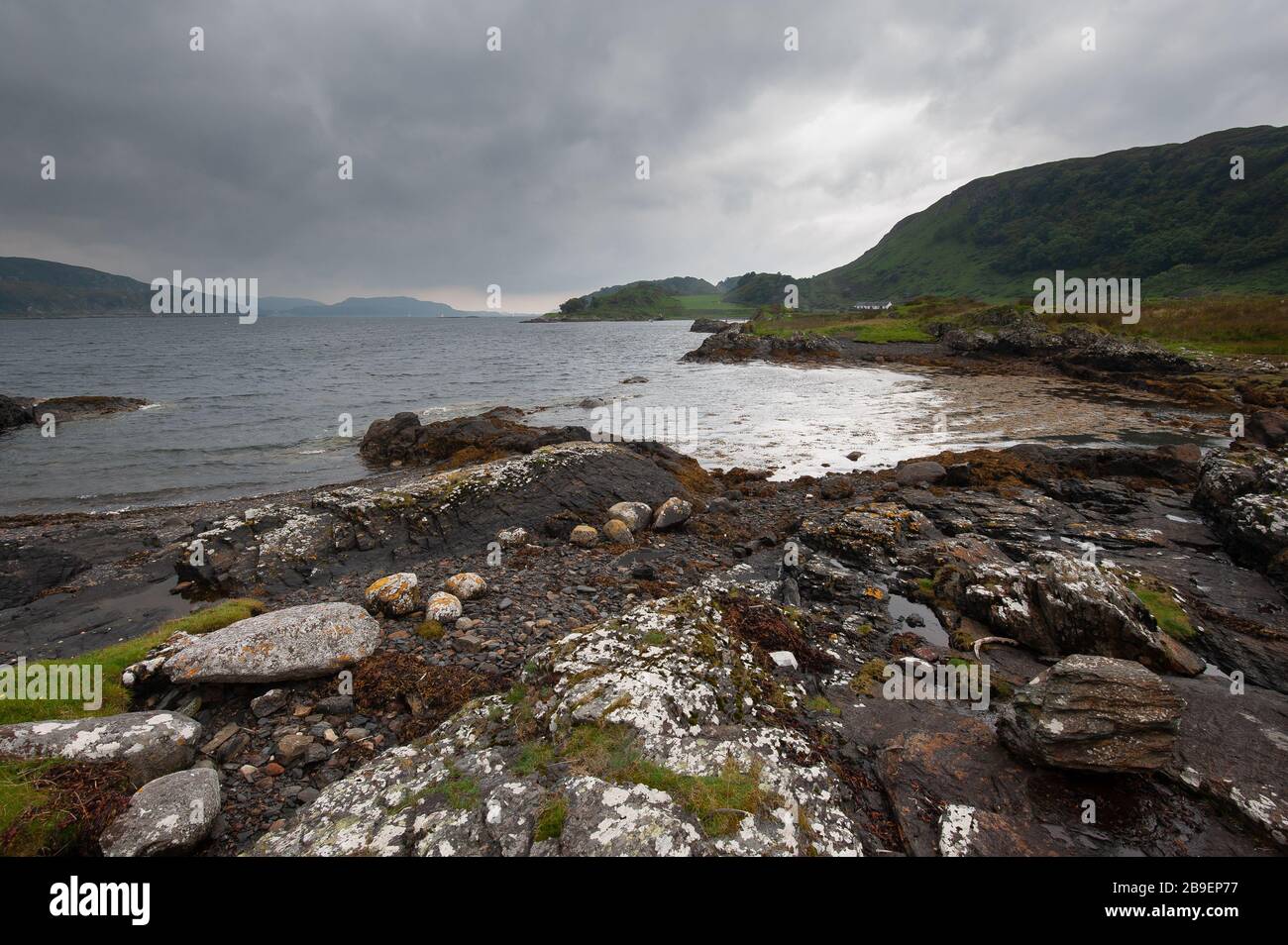 The island of Kerrera in western Scotland Stock Photo - Alamy