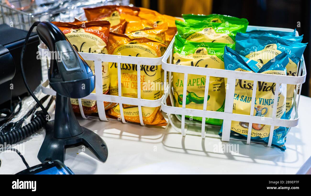 Junk food packets hi-res stock photography and images - Alamy