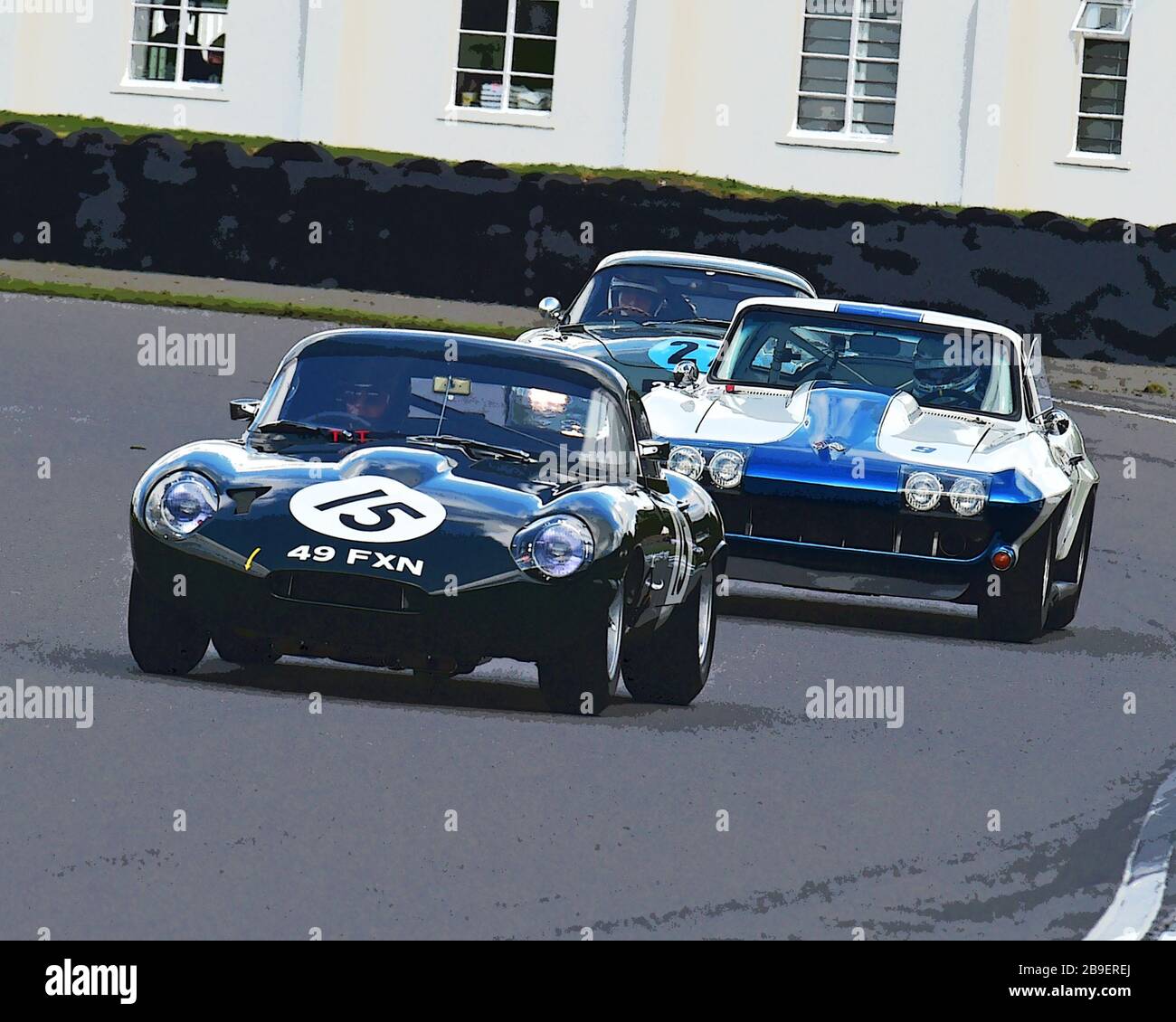 Adam Lindemann, Joe Twyman, Jaguar E-Type lightweight lowdrag coupe ...