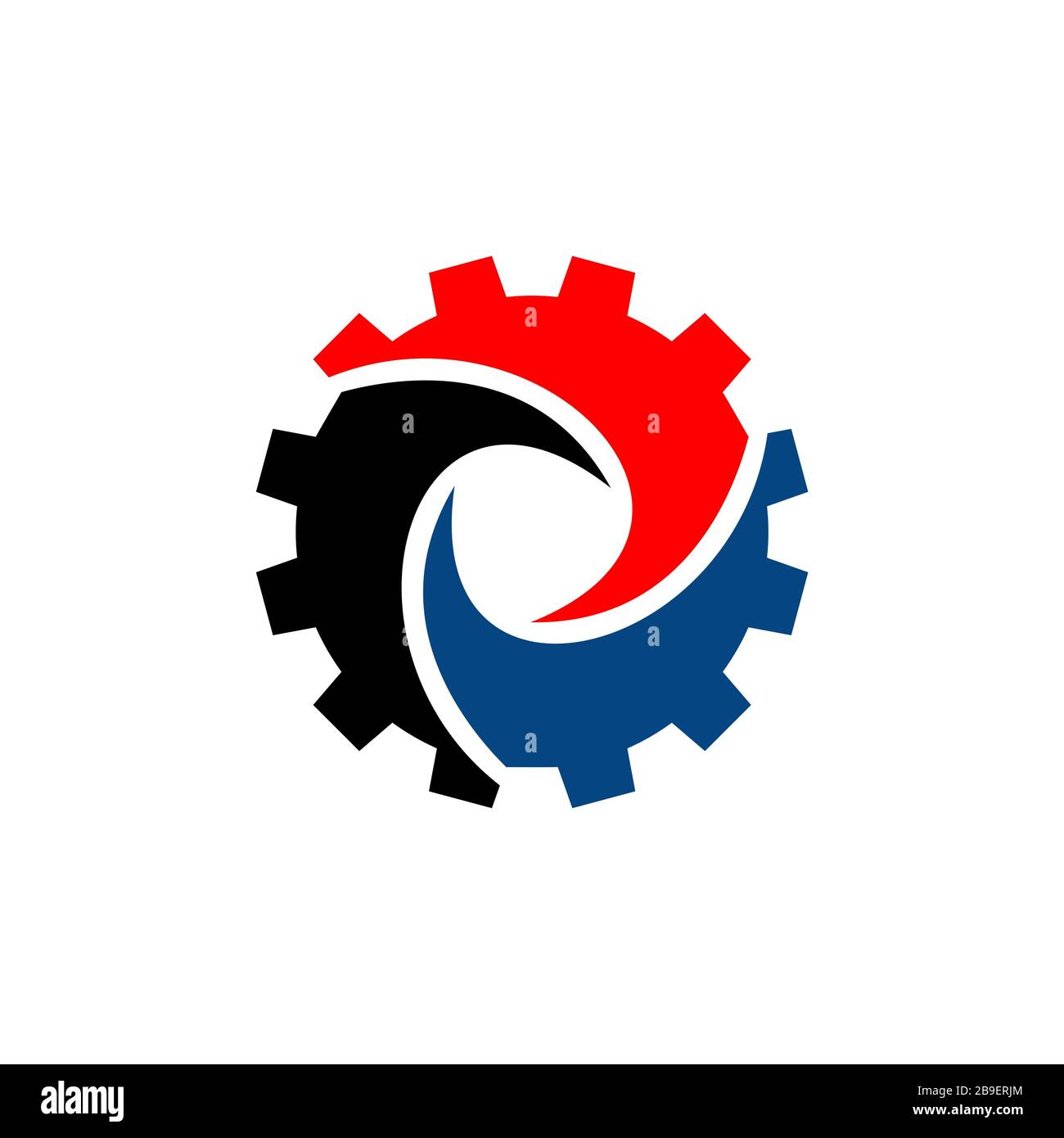 Colorful Gear Logo Template Illustration Design. Vector EPS 10 Stock ...