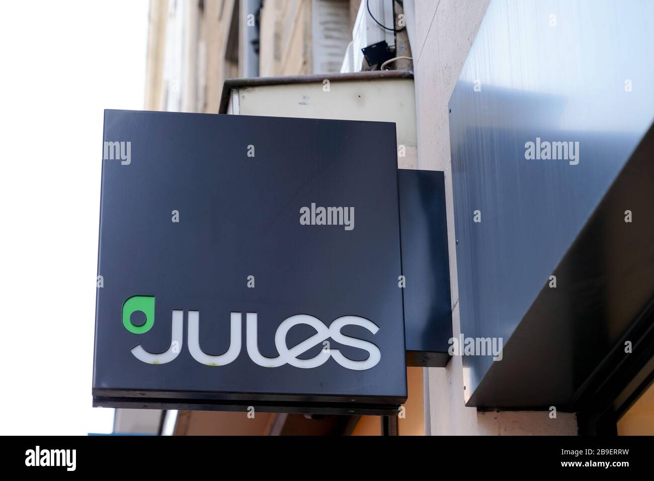Jules logo hi-res stock photography and images - Alamy