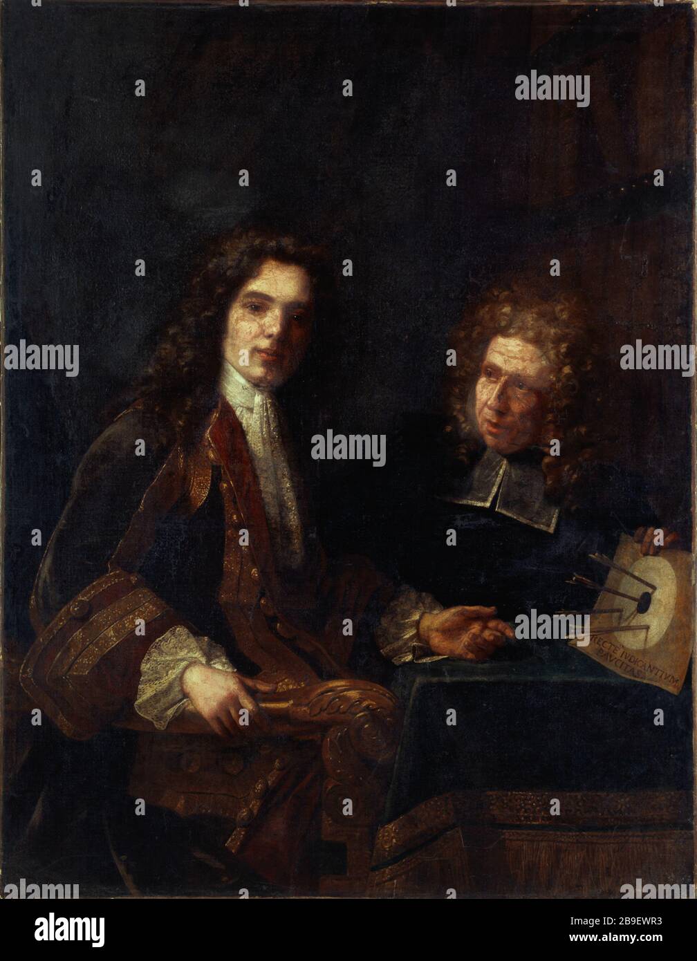 Portrait of a teacher and his pupil Anonyme. Portrait d'un maître et de ...