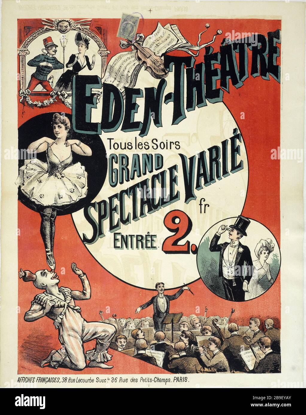 Affiche spectacle hi-res stock photography and images - Alamy