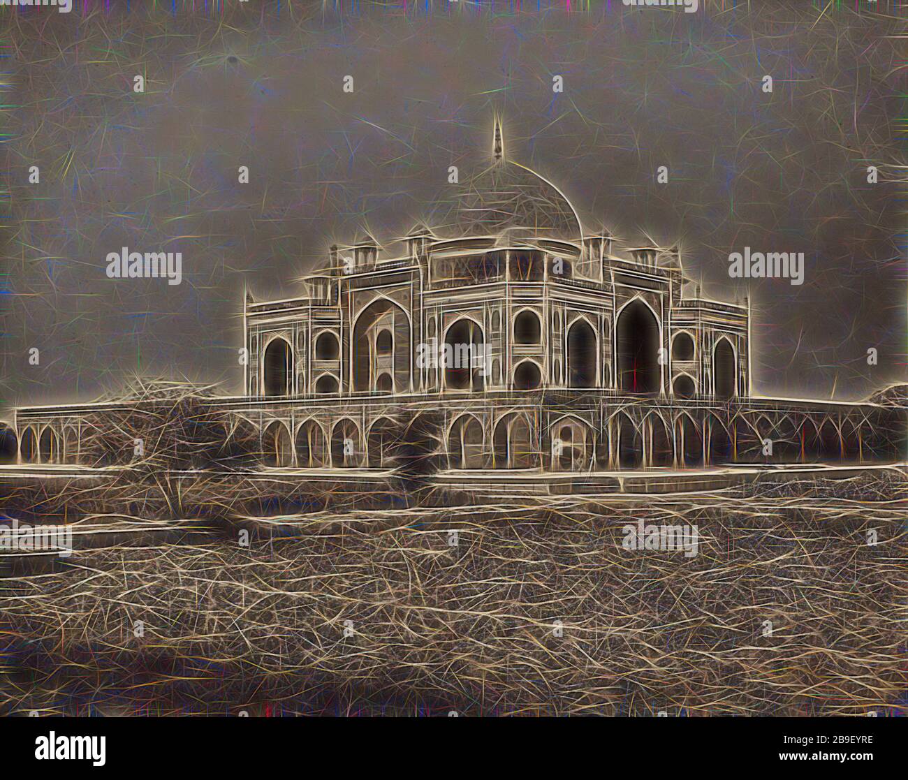 Tomb of the Emperor Humayun, Samuel Bourne (English, 1834 - 1912 ...