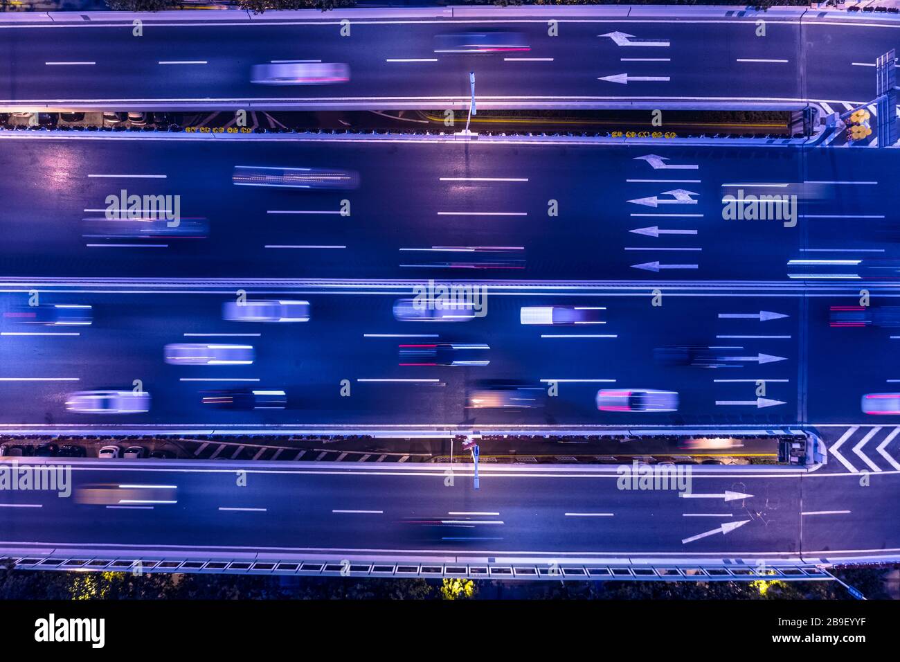 Time lapse highway hi-res stock photography and images - Alamy