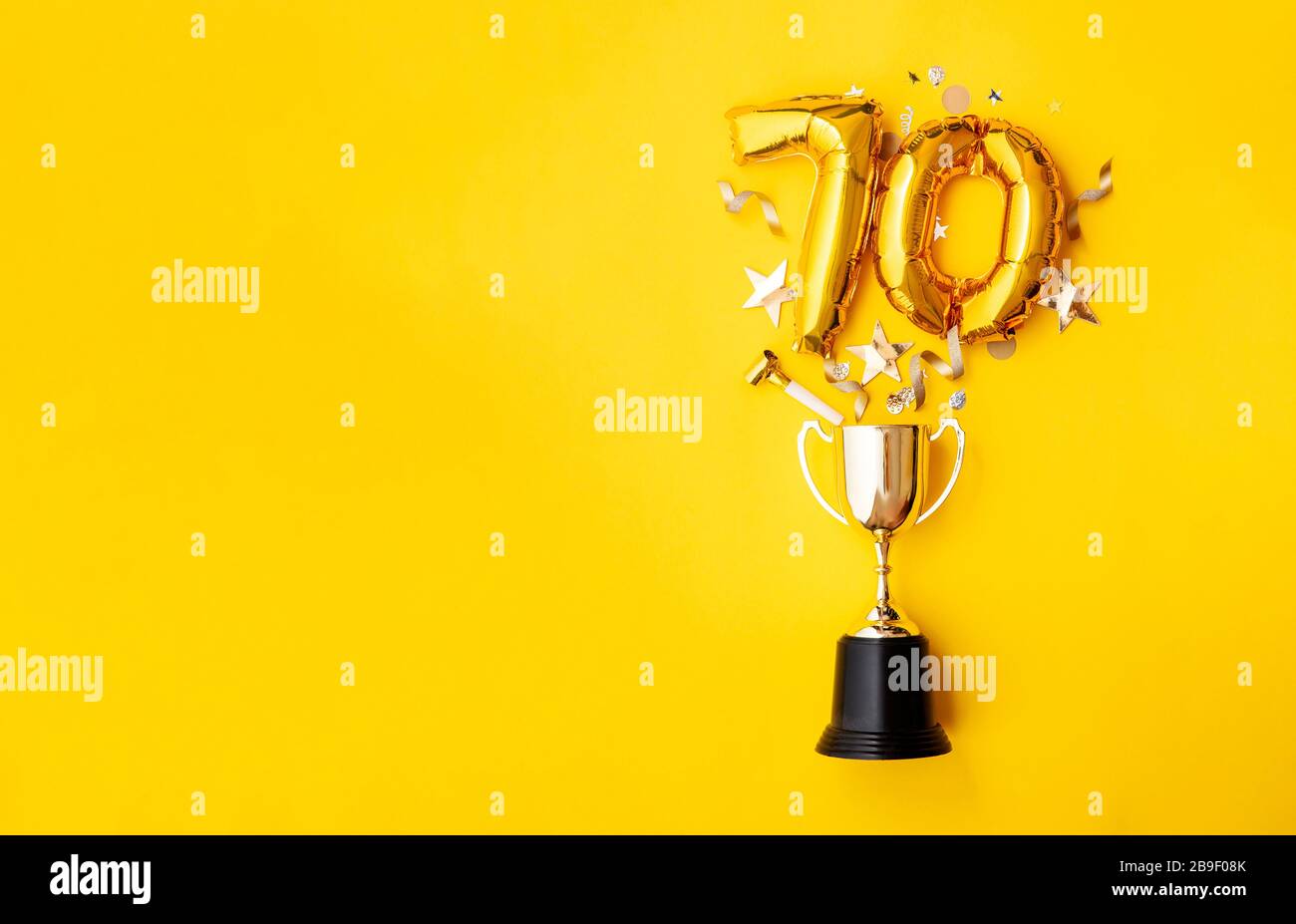 70th birthday balloon hi-res stock photography and images - Alamy