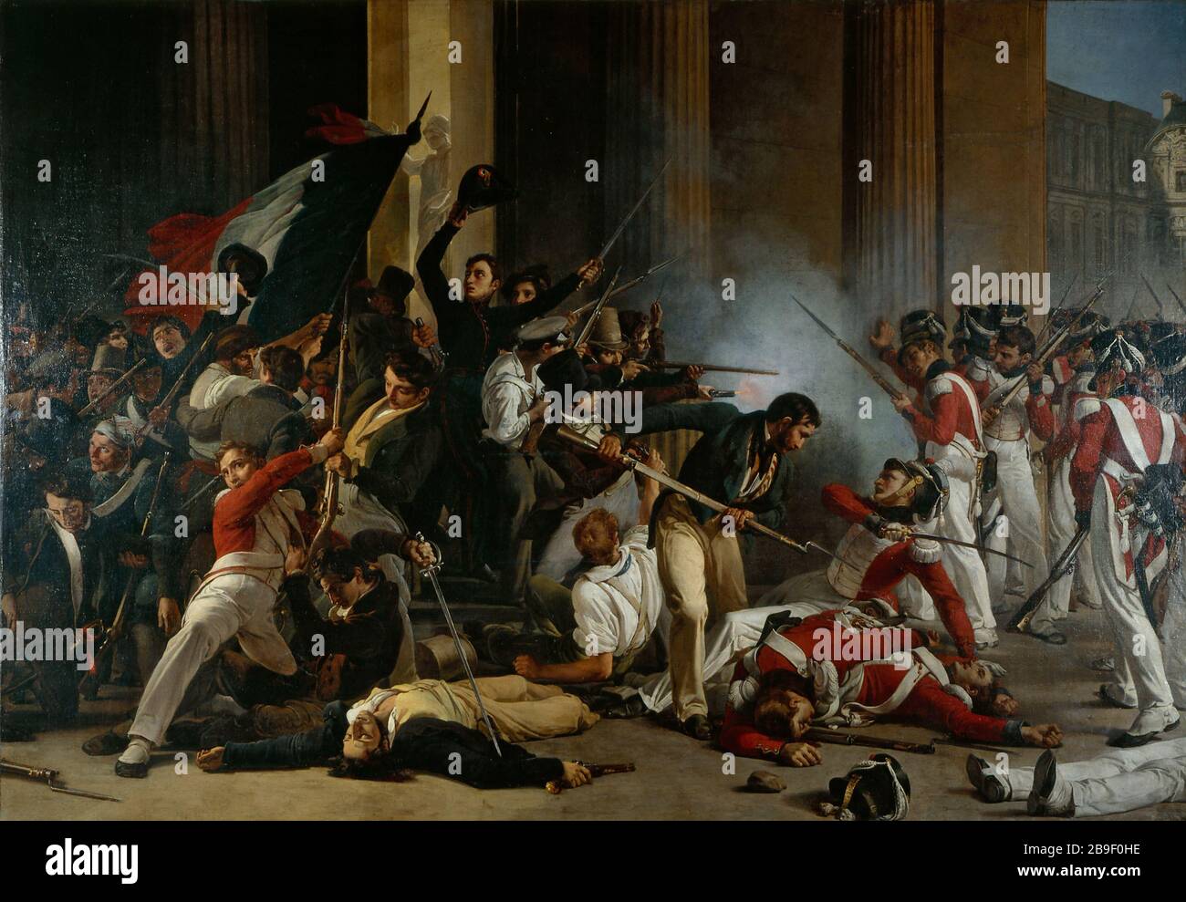 Massacre of the swiss guards hi-res stock photography and images - Alamy