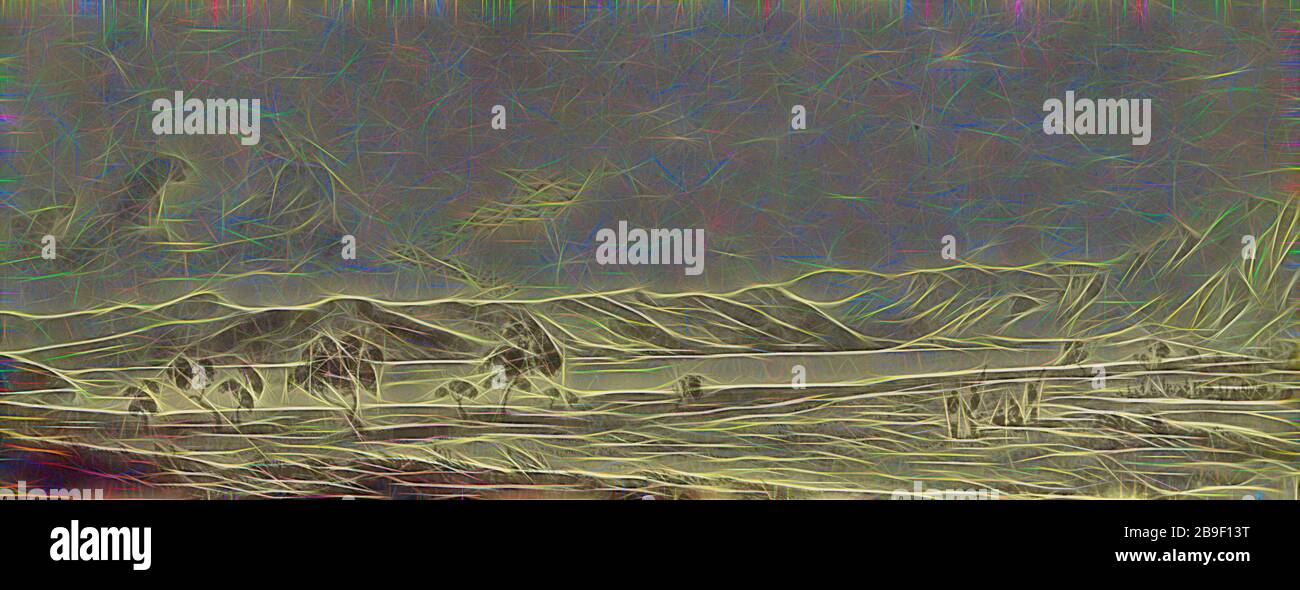 Abyssinia. Lake Ashangi from the North, about 1867 - 1868, Albumen ...