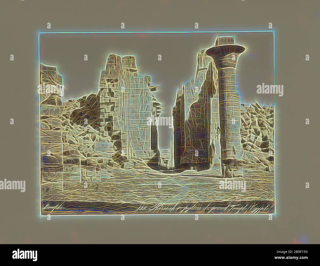 Karnak. 1er pylône du grand Temple, égypte, Félix Bonfils (French, 1831 ...