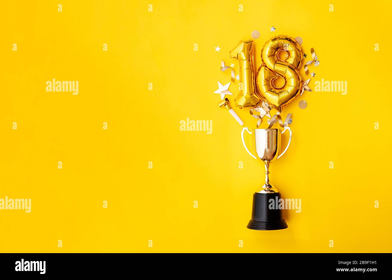 18th birthday balloon hi-res stock photography and images - Alamy