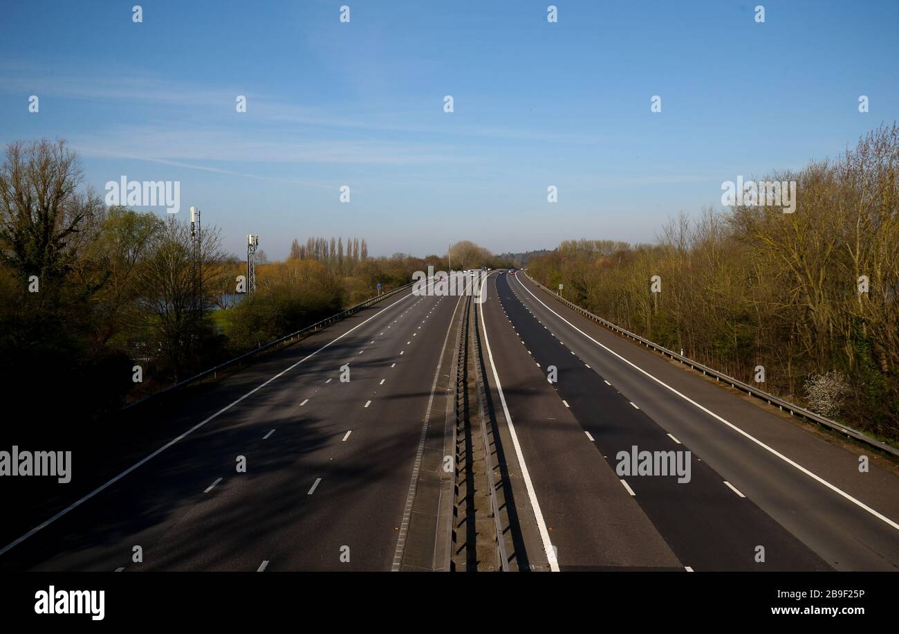 M3 junction hi-res stock photography and images - Alamy