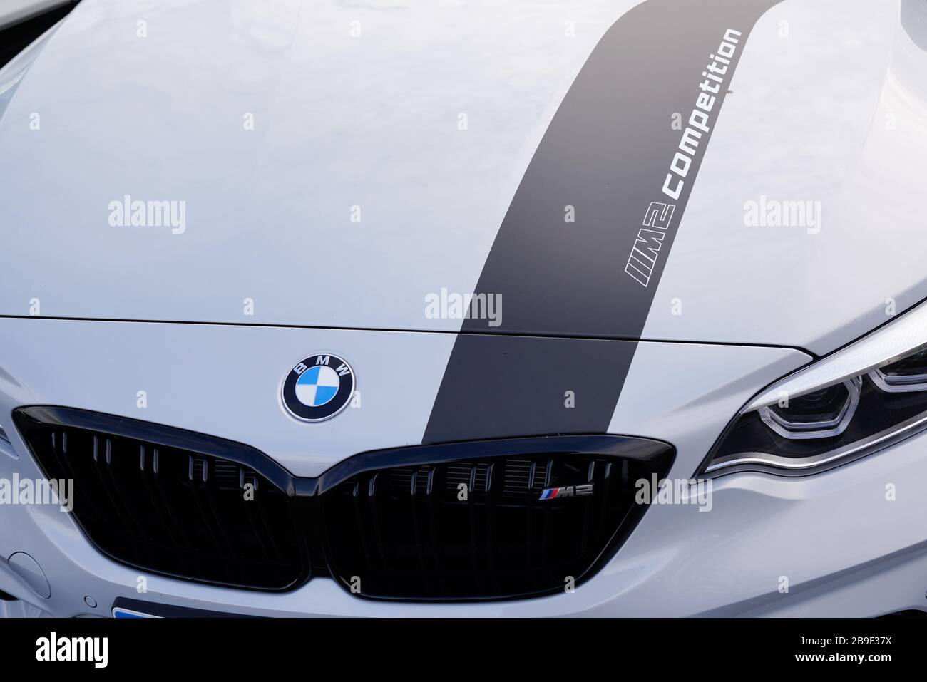 Bordeaux , Aquitaine / France - 09 24 2019 : BMW M2 competition front ...