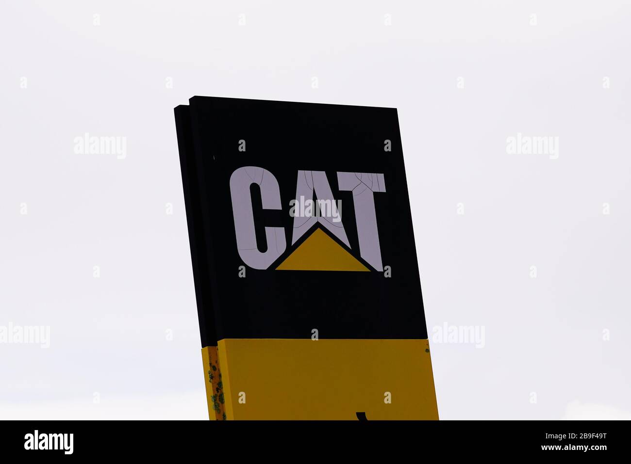 Cat Construction Logo