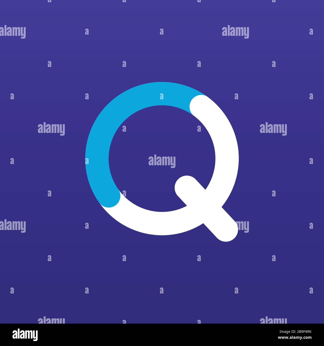 Purple Q Logo Quiz