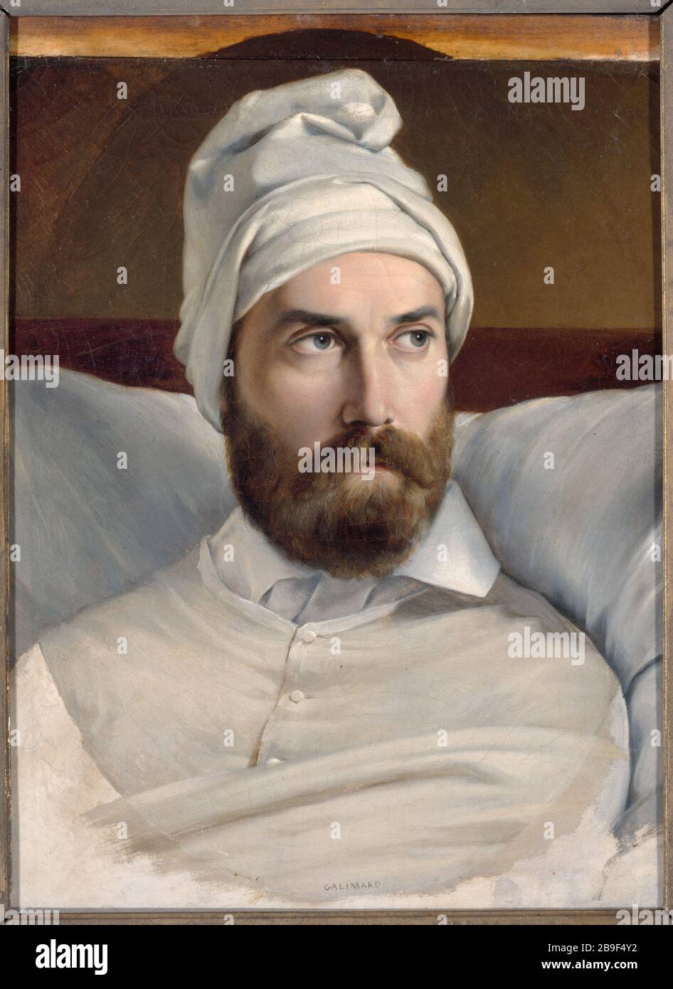 Auguste HESSE, PAINTER, UNCLE OF THE ARTIST Nicolas-Auguste Galimard ...