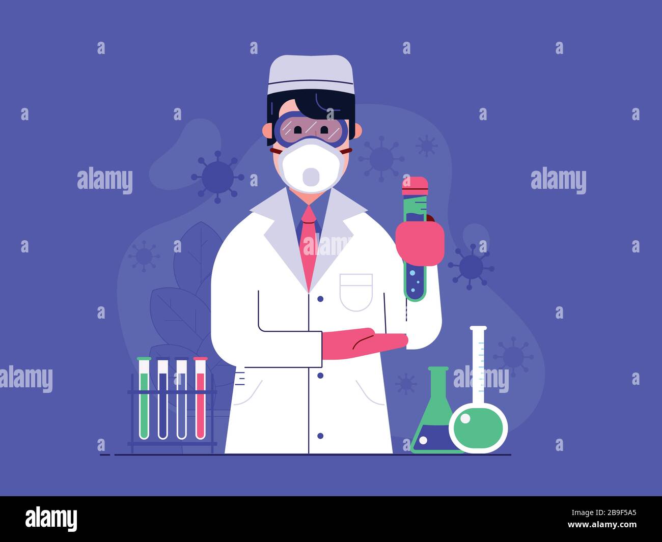 Research lab china Stock Vector Images - Alamy