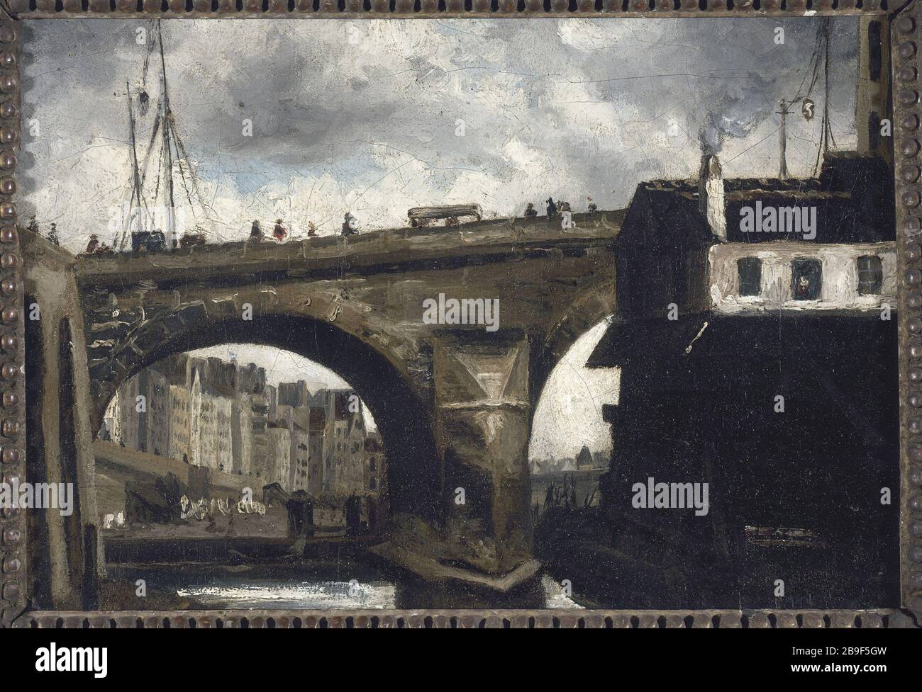 PUMP OUR LADY Louis Godefroy Jadin (1805-1882). "La pompe Notre-Dame ...