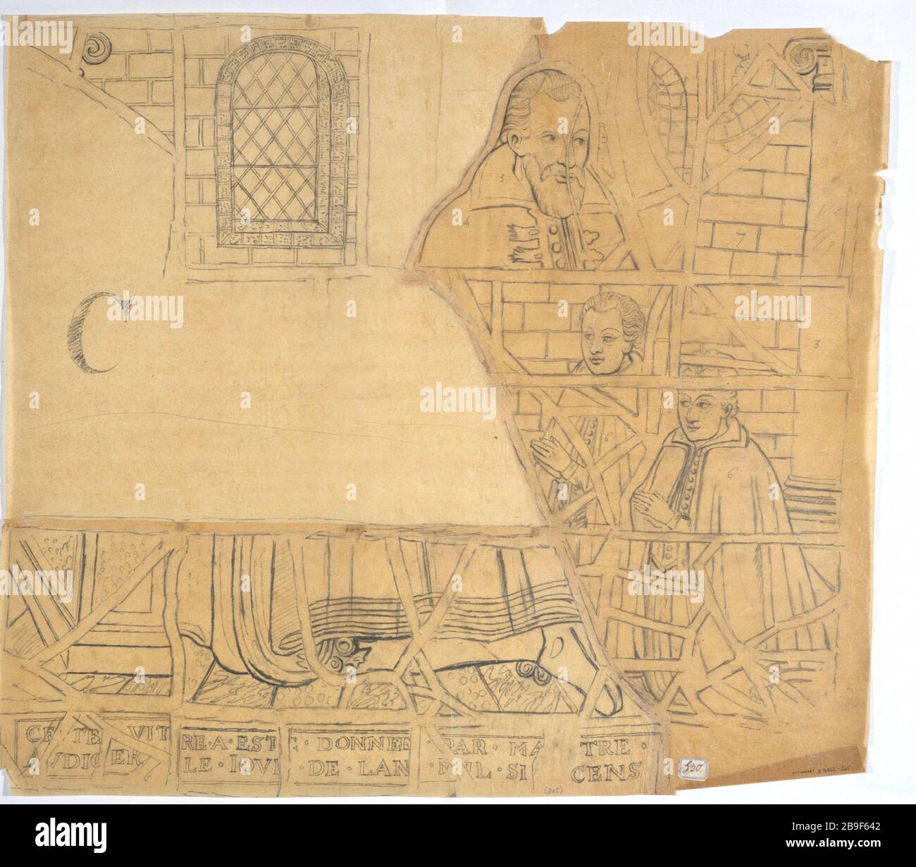STAINED GLASS DESIGN: CHEVREUSE, The Annunciation - DONORS Prosper ...