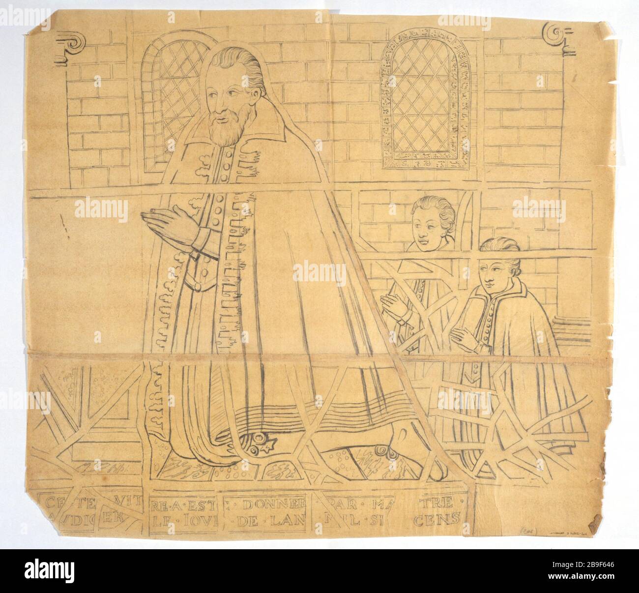 STAINED GLASS DESIGN: CHEVREUSE, The Annunciation - DONORS Prosper ...