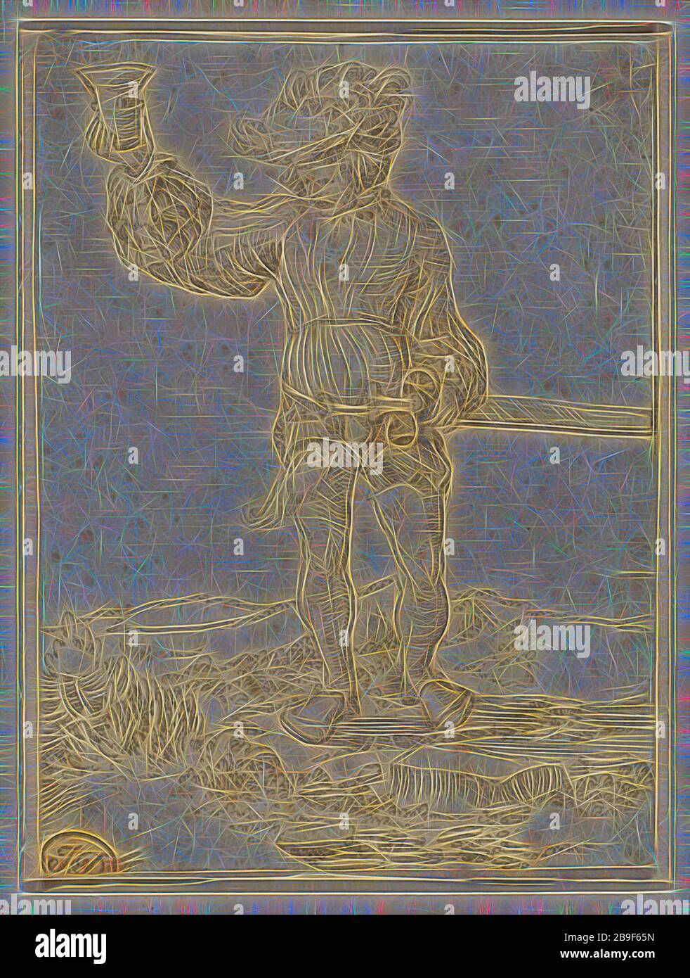 Mercenary Soldier in a Landscape, Circle of Wolf Huber (German, 1480 ...