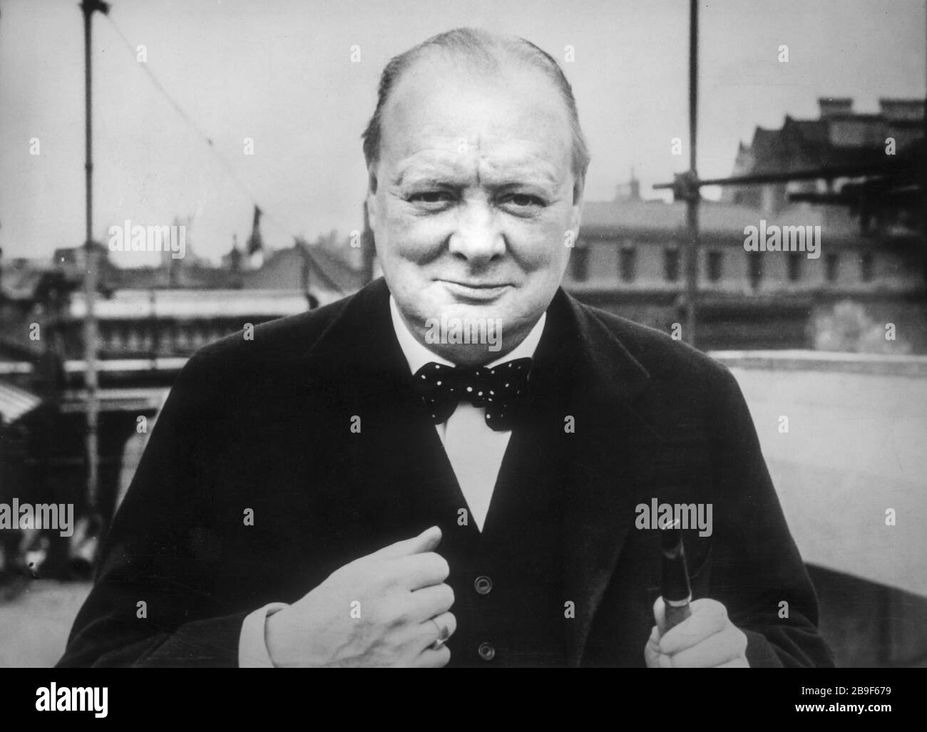 Winston Churchill - Prime Minister of the United Kingdom from 1940 to ...