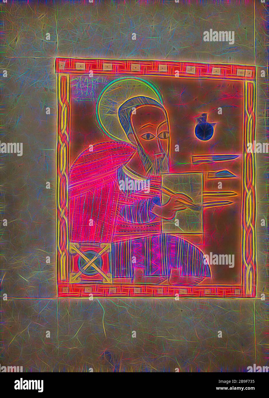 Saint Mark, Ethiopia, about 1480 - 1520, Tempera on parchment, Leaf: 34 ...