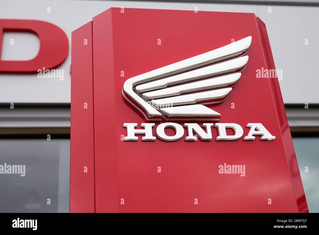 Honda advertisement hi-res stock photography and images - Alamy