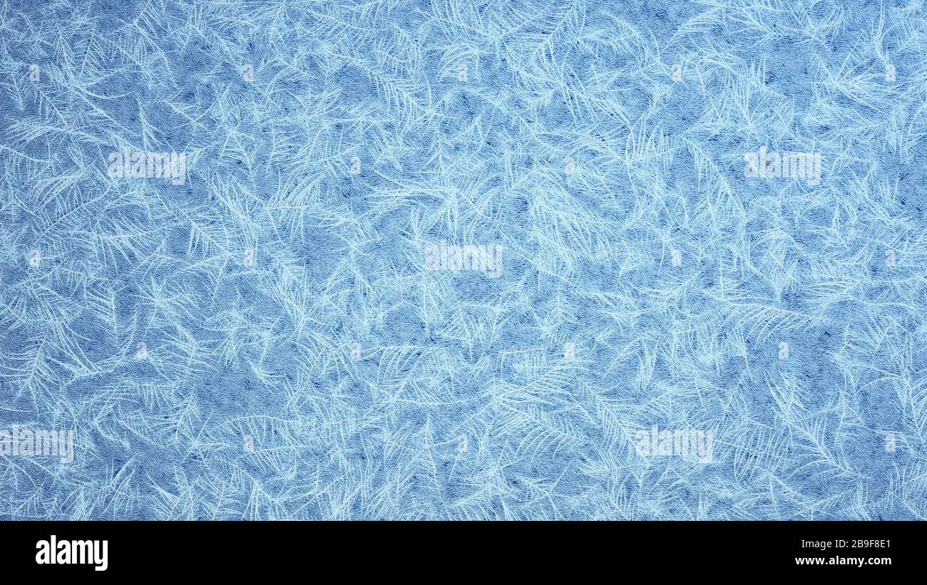 Fully covered frosted frame. Frosted patterns on the glass. 3D ...