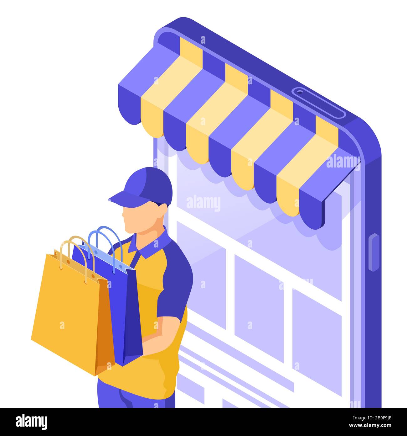 Internet shipment Stock Vector Images - Alamy