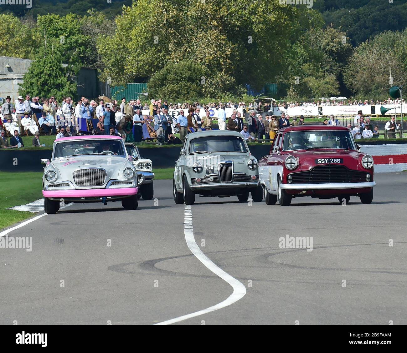 Patrick Watts, Studebaker Golden Hawk, Andy Priaulx, Ford Zodiac, Mat ...