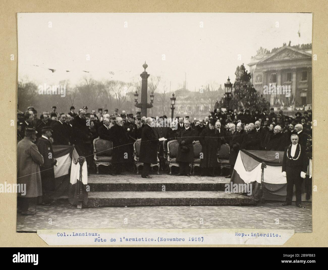 Day of the Armistice. (November 1918) Guerre 1914-1918. "Fête de l ...