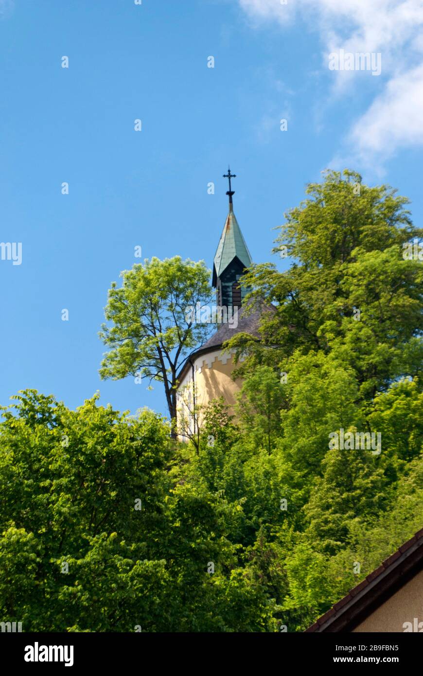 Volcano Parkstein in Upper Palatinate in Germany Stock Photo - Alamy