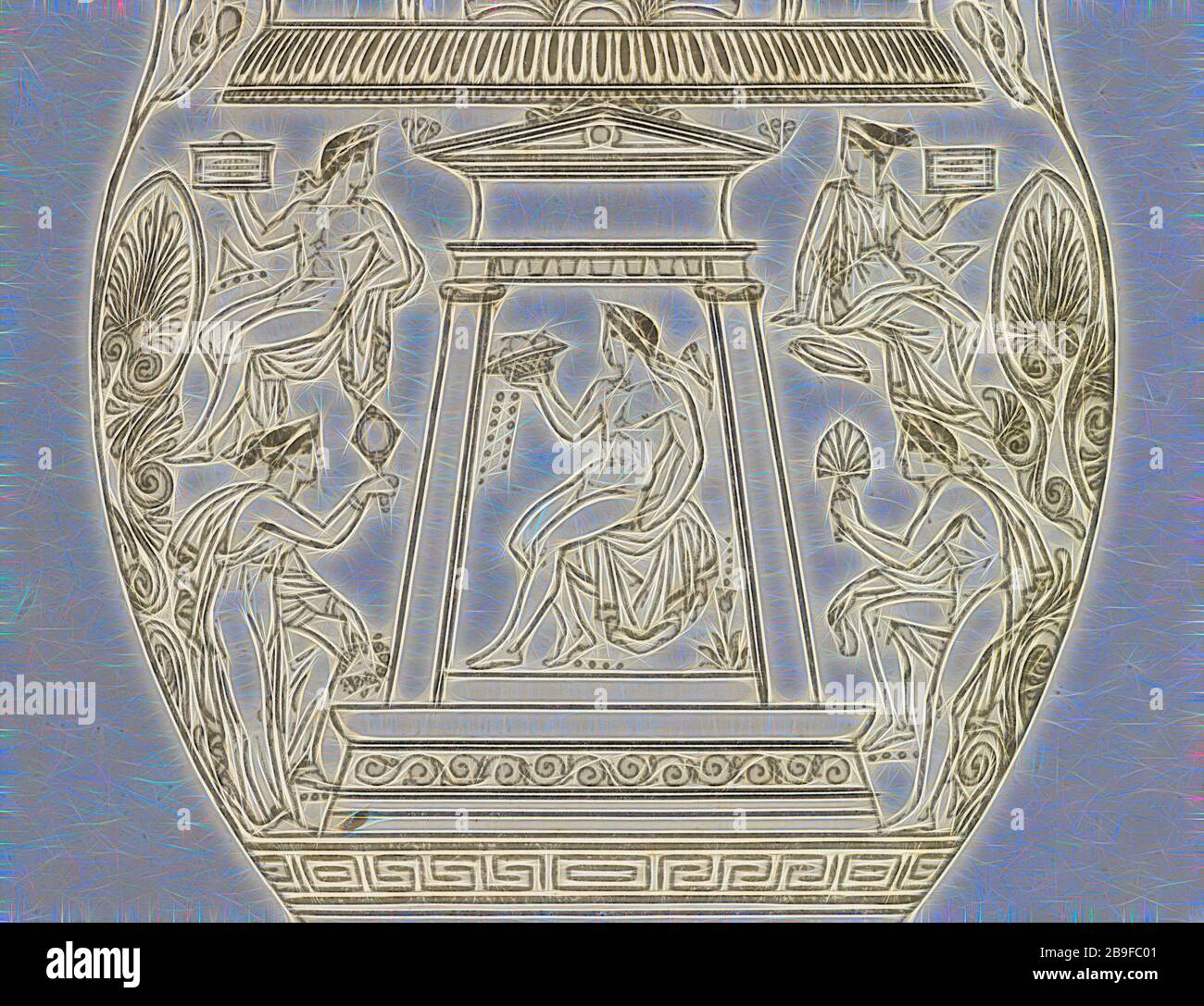 Plate 26. A Vase from the Galerie Mythologique, A collection of antique ...