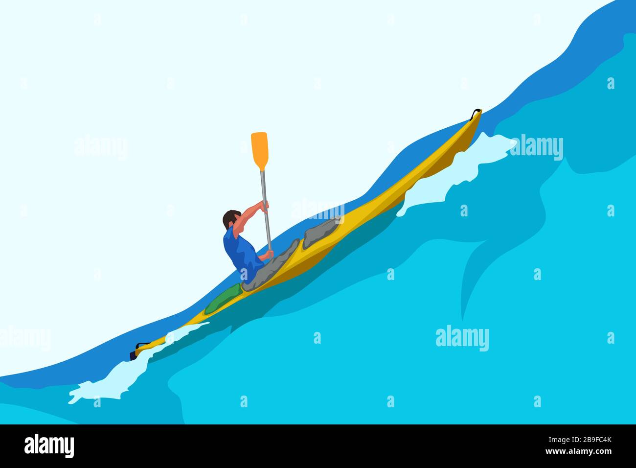 Big river man Stock Vector Images - Alamy