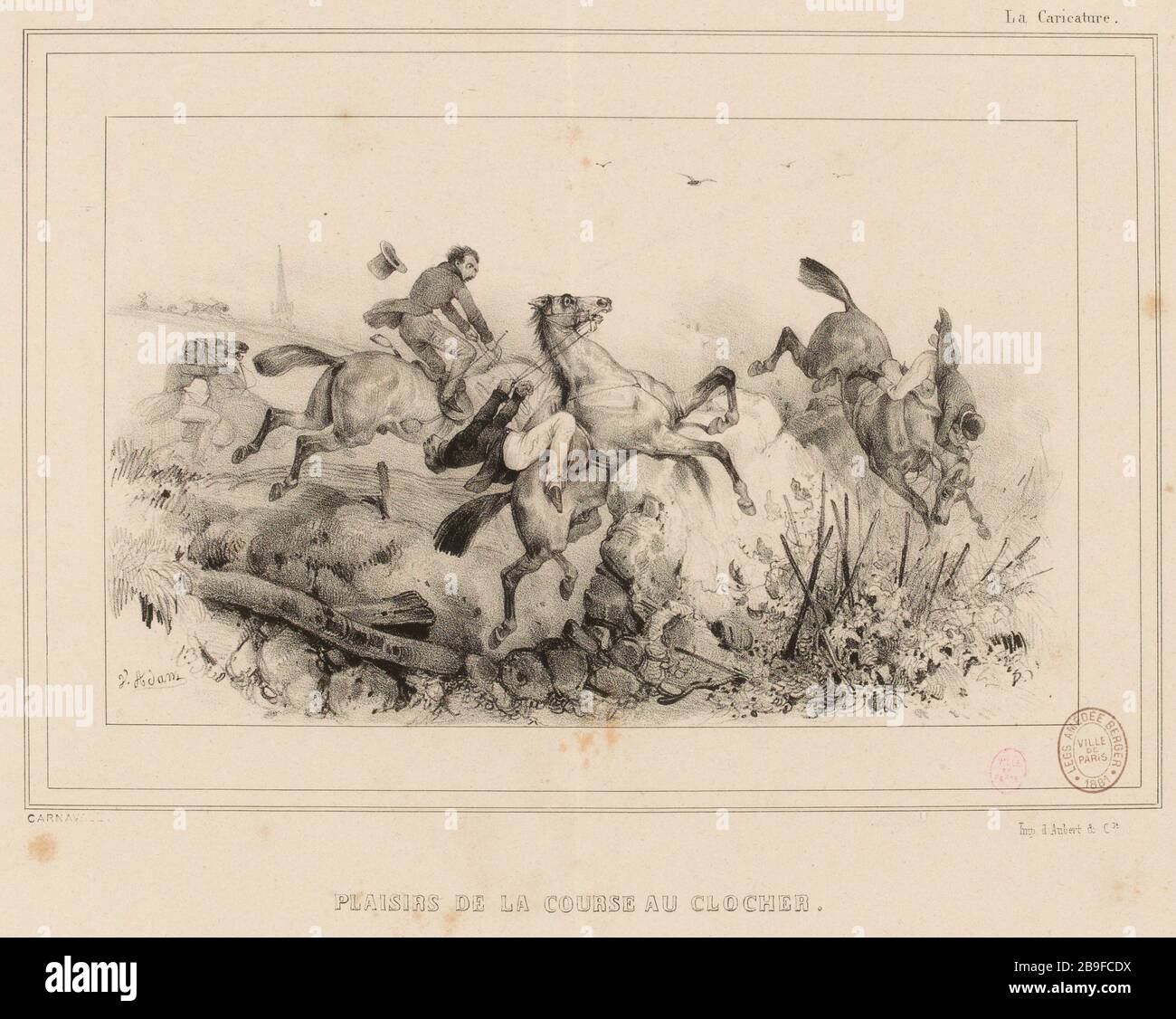 The Cartoon: Goodness of the steeple (as listed Stock Photo - Alamy