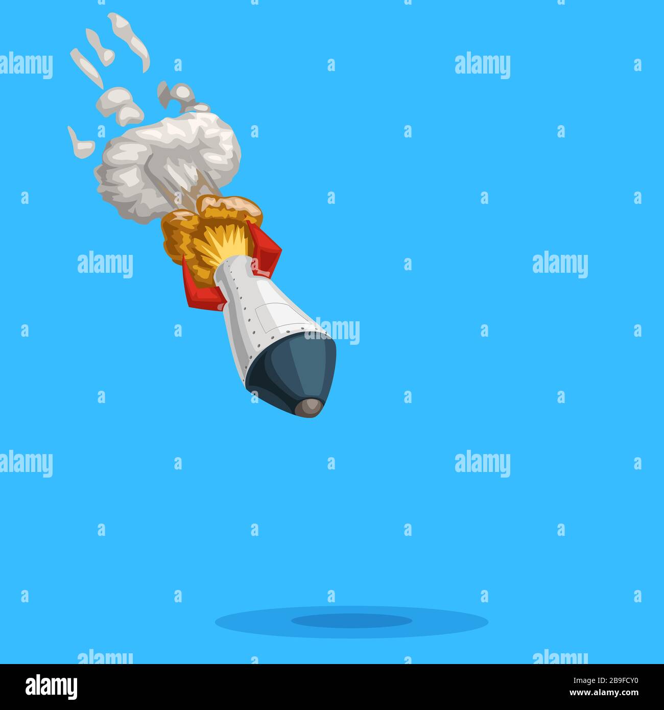 Model falling down Stock Vector Images - Alamy