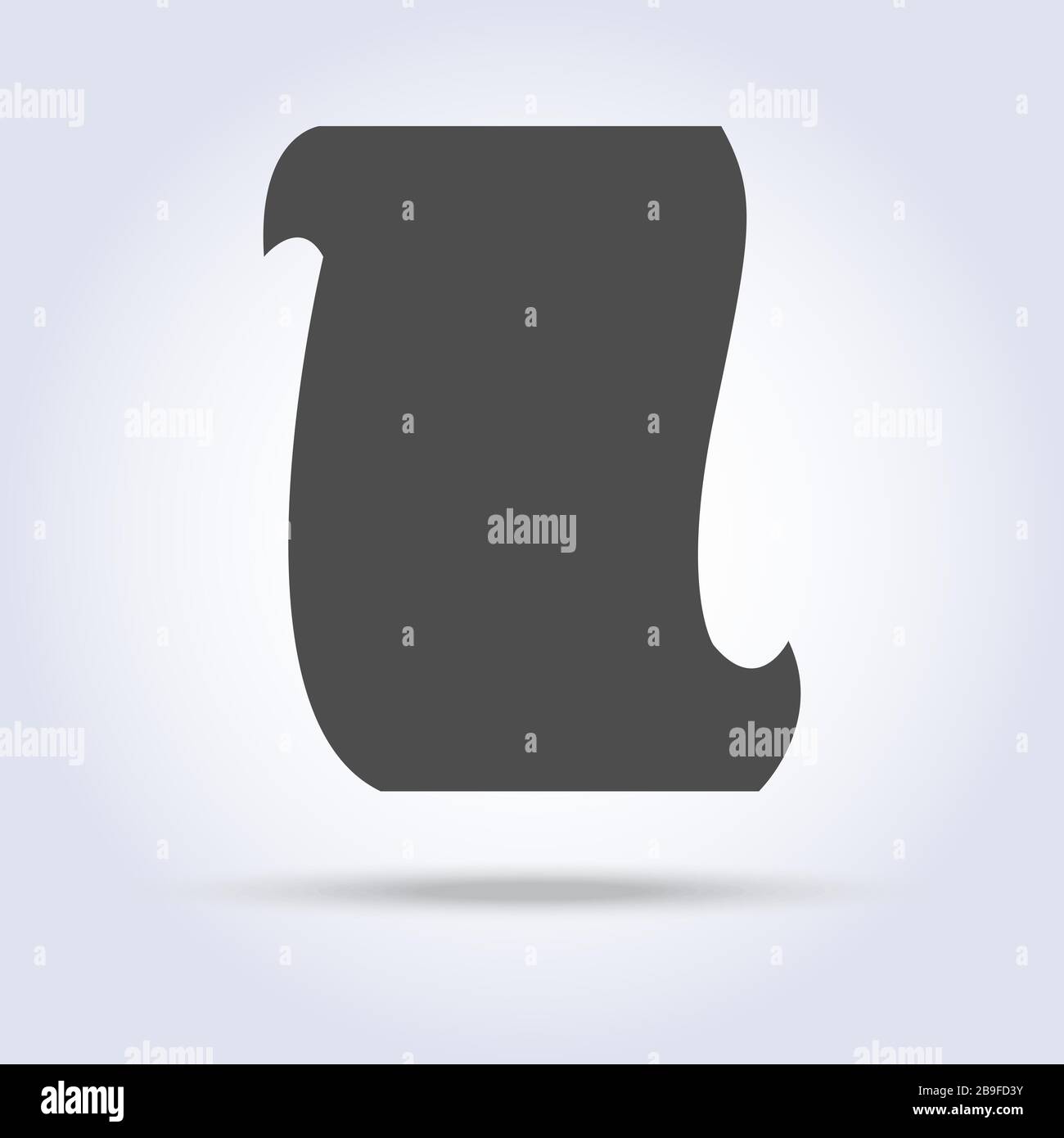 Manuscript blank paper Stock Vector Images - Alamy