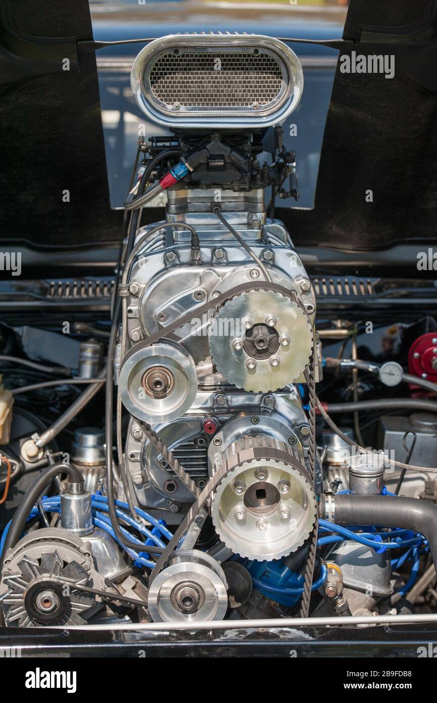 Supercharger Supercharged Drag Racing High Resolution Stock Photography ...