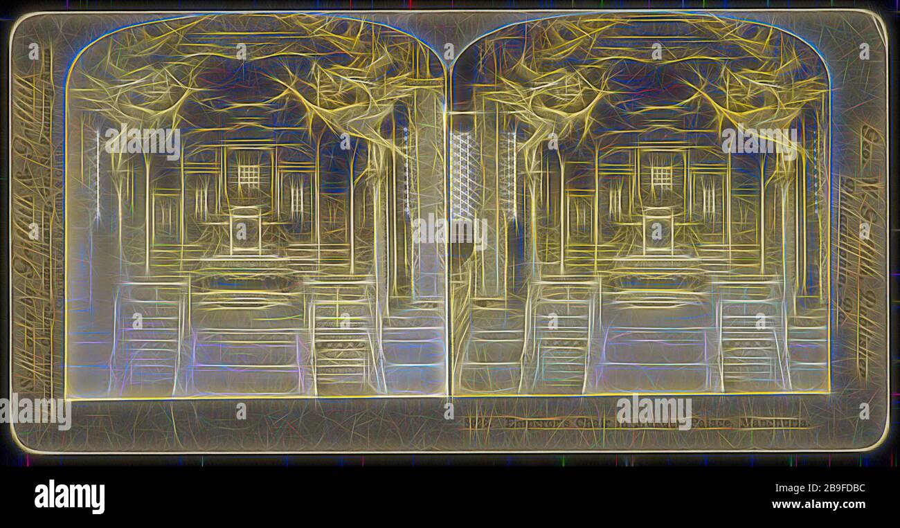 Manchuria, Emperor's chair in Mukden Palace, Manchuria, Griffith and ...