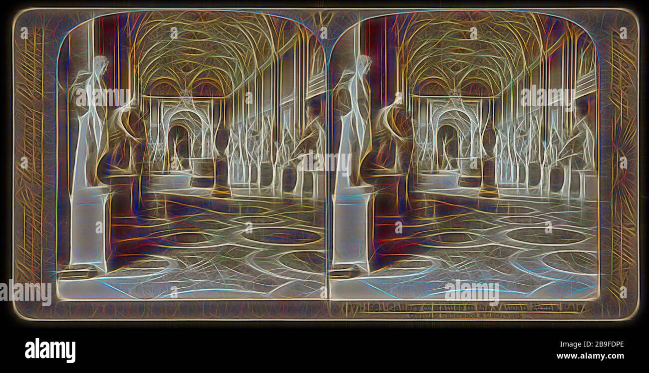 Gallery of statues in the Vatican, Stereographic views of Italy ...