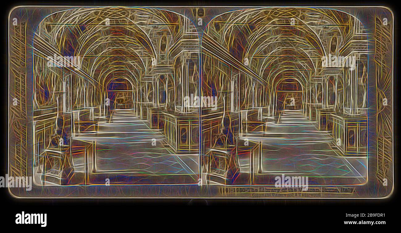 Library of the Vatican, Stereographic views of Italy, Underwood and ...