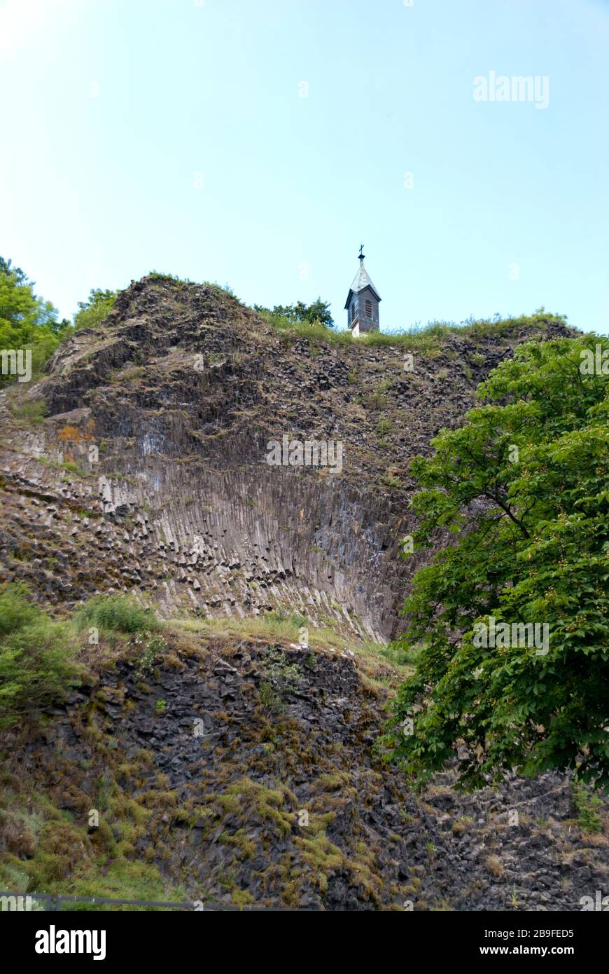 Volcano Parkstein in Upper Palatinate in Germany Stock Photo - Alamy
