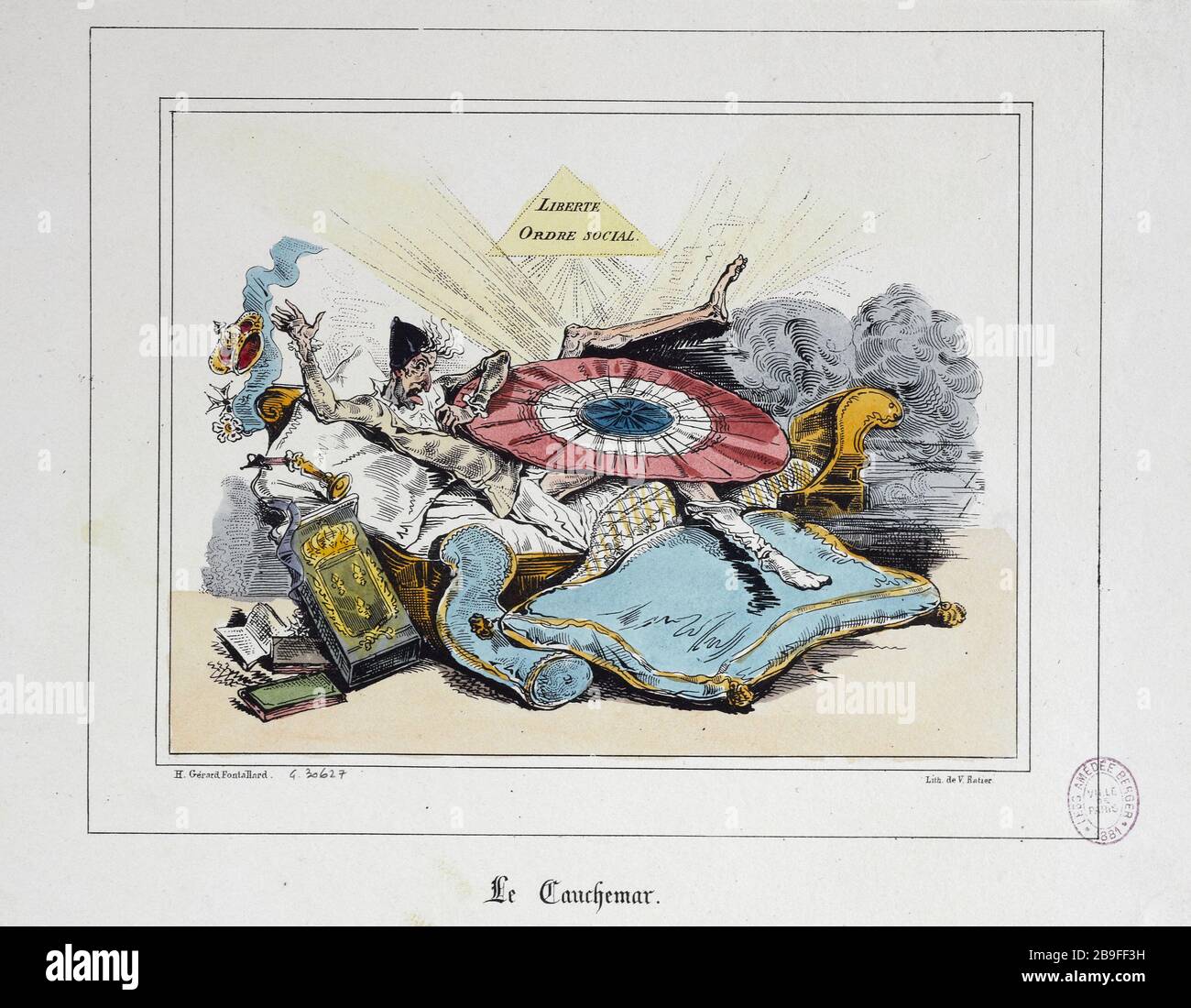 THE NIGHTMARE Henri-Gérard Fontallard (ou Gerard-Fontallard). "Le ...